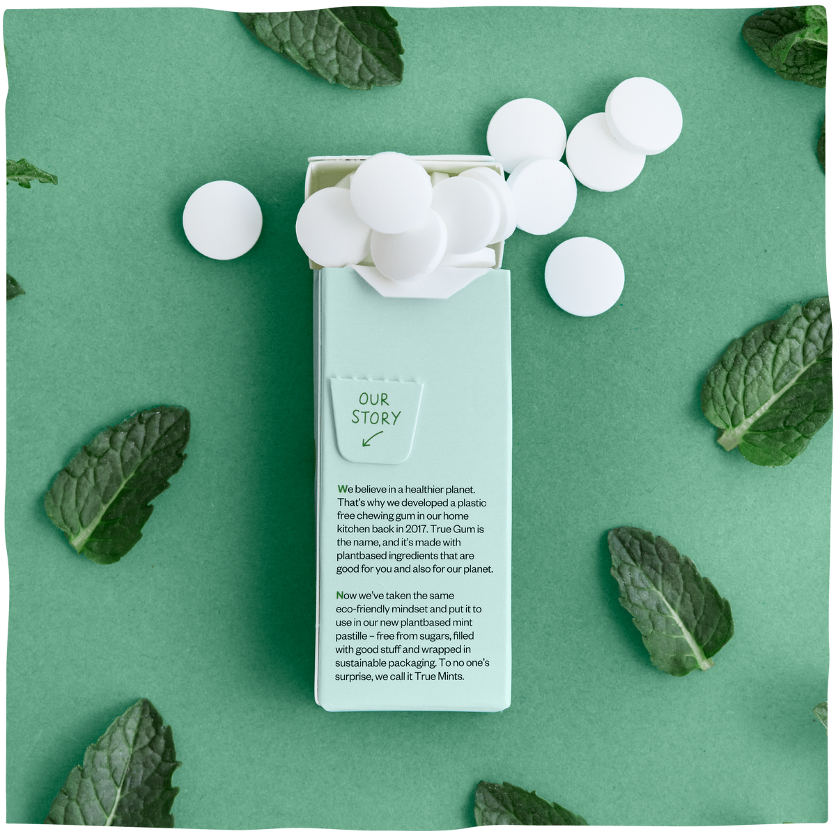 Sugar-Free Mint Pastilles | Shop True Mints – True Co